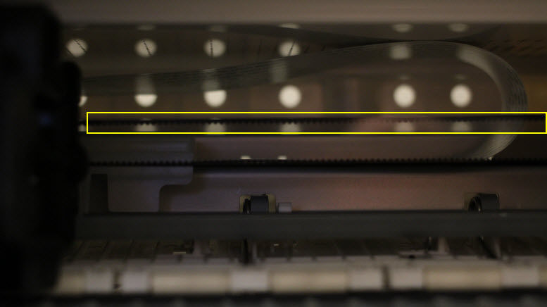 Clean the Encoder Film - TS3320 / TS3322